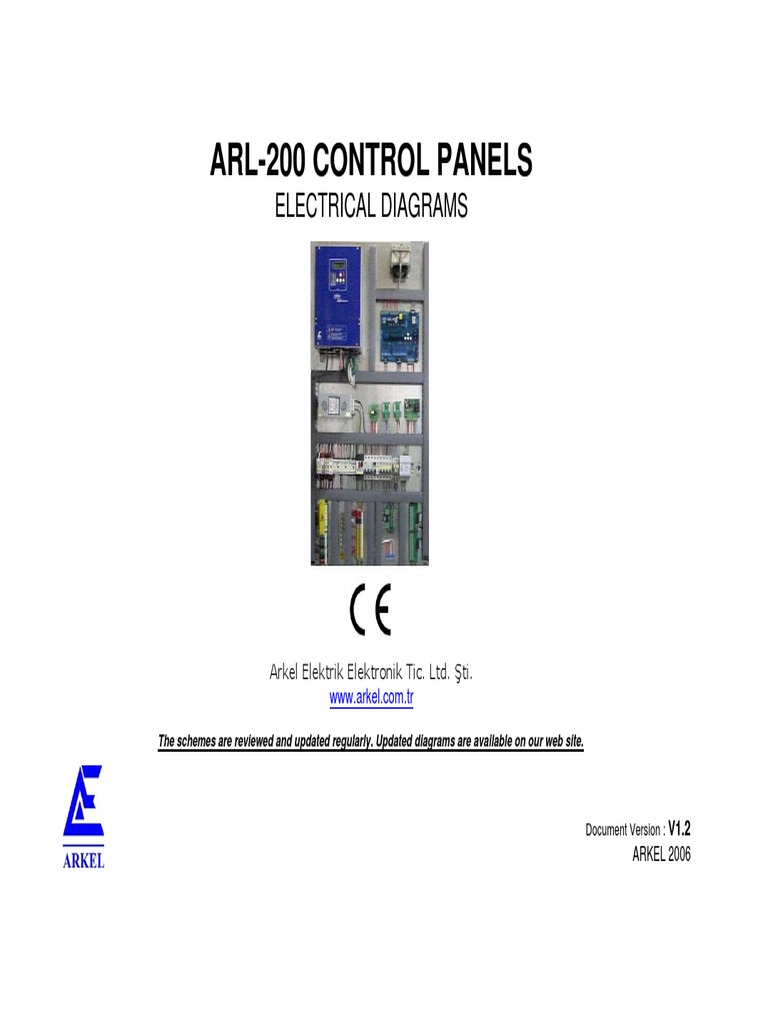 ARL-200 Control Panel Wiring Guide | PDF | Switch | Electrical Equipment
