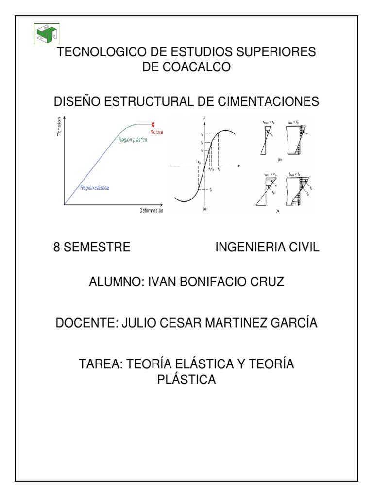 Teoría Elástica y Teoría Plástica | PDF | Elasticidad (Física ...