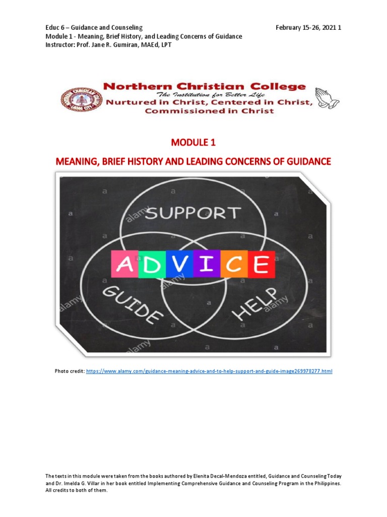 Educ 6 Module 1 | PDF | School Counselor | Violence