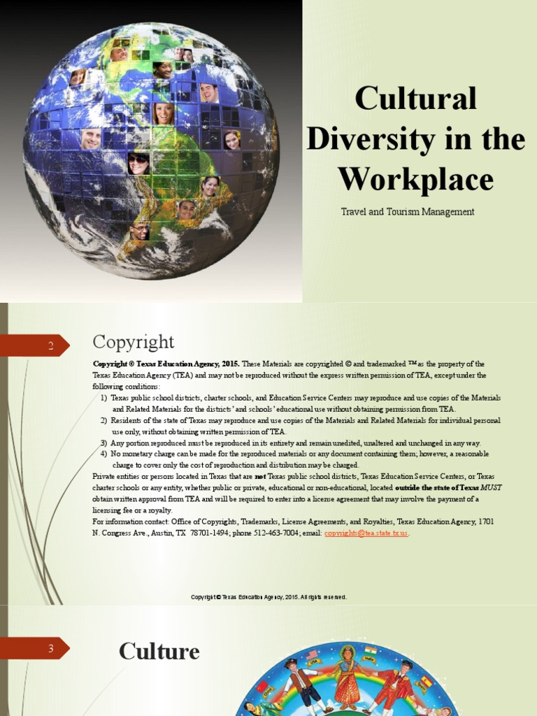 Cultural Diversity in The Workplace | PDF | Equal Employment ...
