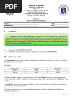 Lesson Exemplar in Filipino 6 (Panlapi) | PDF