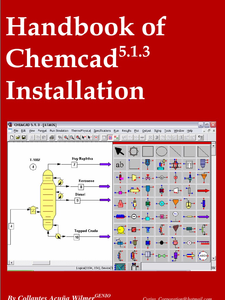 Instalación y Uso de CHEMCAD 5.1.3 | PDF | Point and Click | Software ...