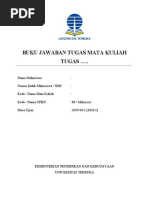 Contoh Cover Tugas Ut | PDF