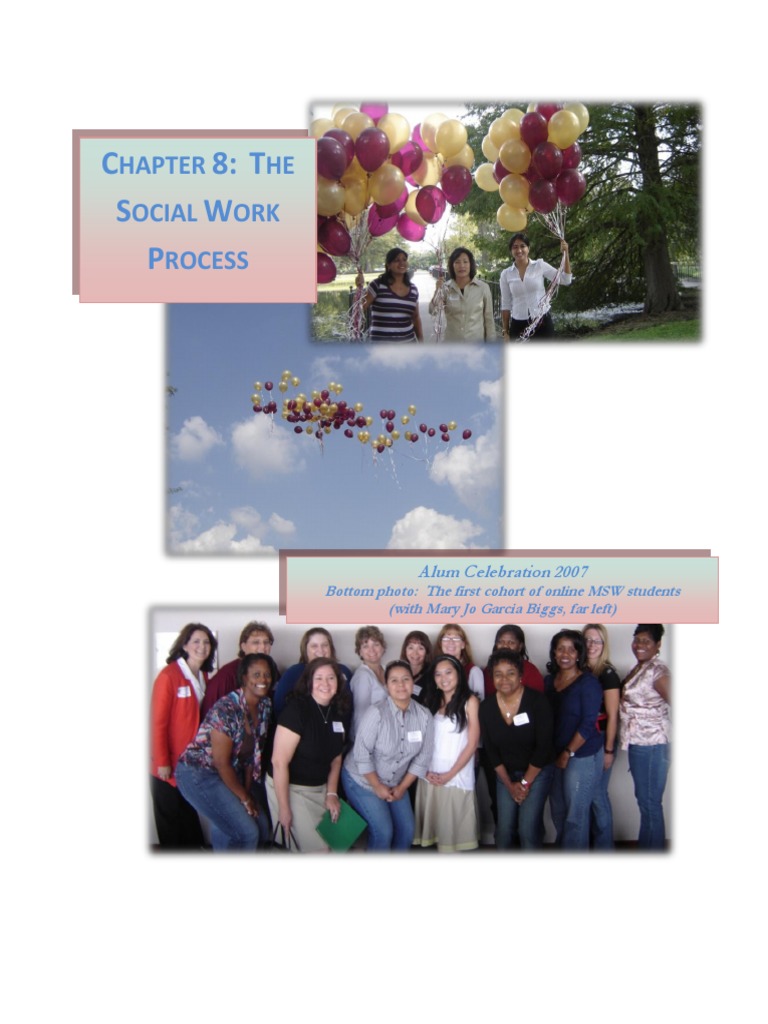 The Social Work Process | Download Free PDF | Social Work | Competence ...