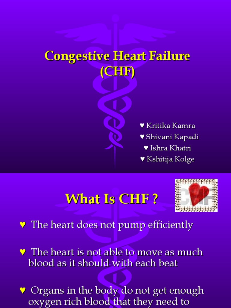 Congestive Heart Failure (CHF) | Download Free PDF | Heart Failure | Heart