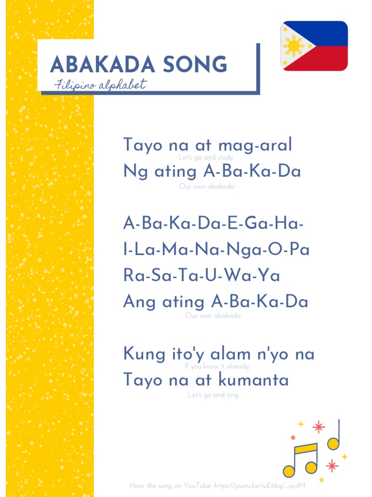 Abakada Song | PDF