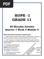 g11 Hope Module 8 | PDF | Softball