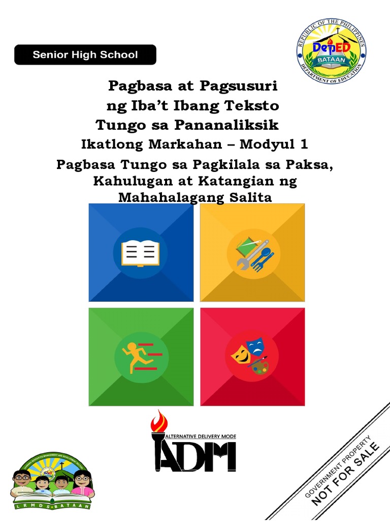Q3 Pagbasa Week1 | PDF