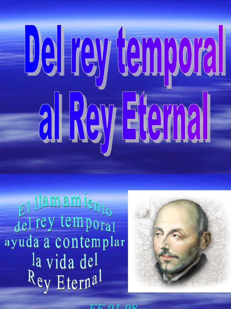 Oracion Rey Temporal Rey Eternal | PDF