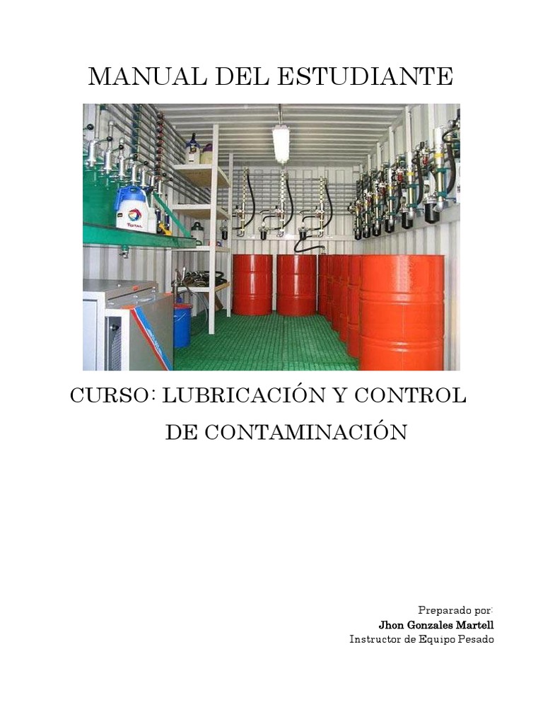 Lubricacion y Control de La Contaminación APM | PDF | Lubricante | Petróleo