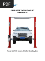 2 Post Lifter - Manual | PDF | Elevator | Manufactured Goods