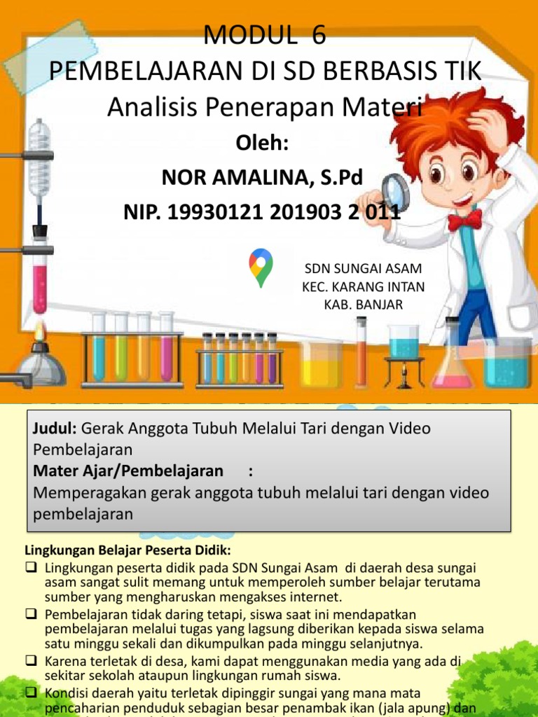 Analisis Materi Modul 6 Tik | PDF
