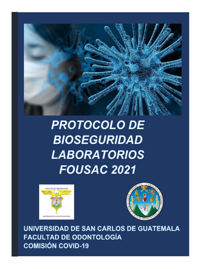 Protocolo Bioseguridad Laboratorios FOUSAC | PDF | Epidemiología ...