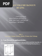 Rumus Luas Dan Volume Bangun Ruang | PDF