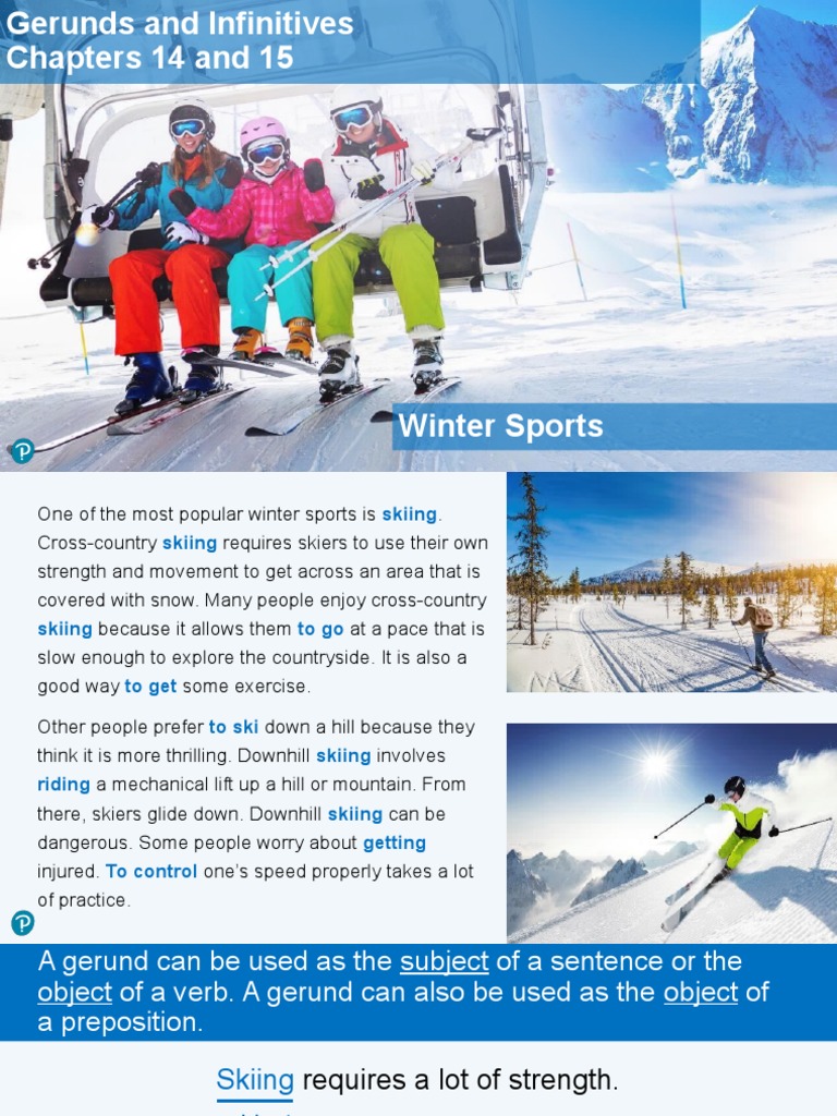 UUEG Chapter14-15 Gerunds-Infinitives3 | PDF | Adjective | Language Mechanics