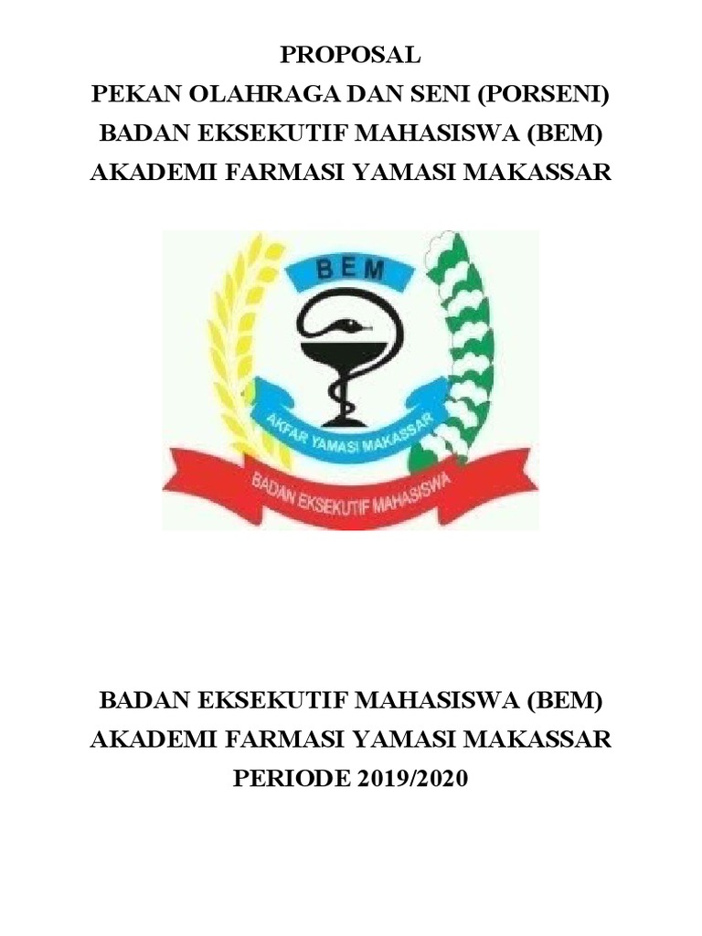 Proposal Porseni | PDF