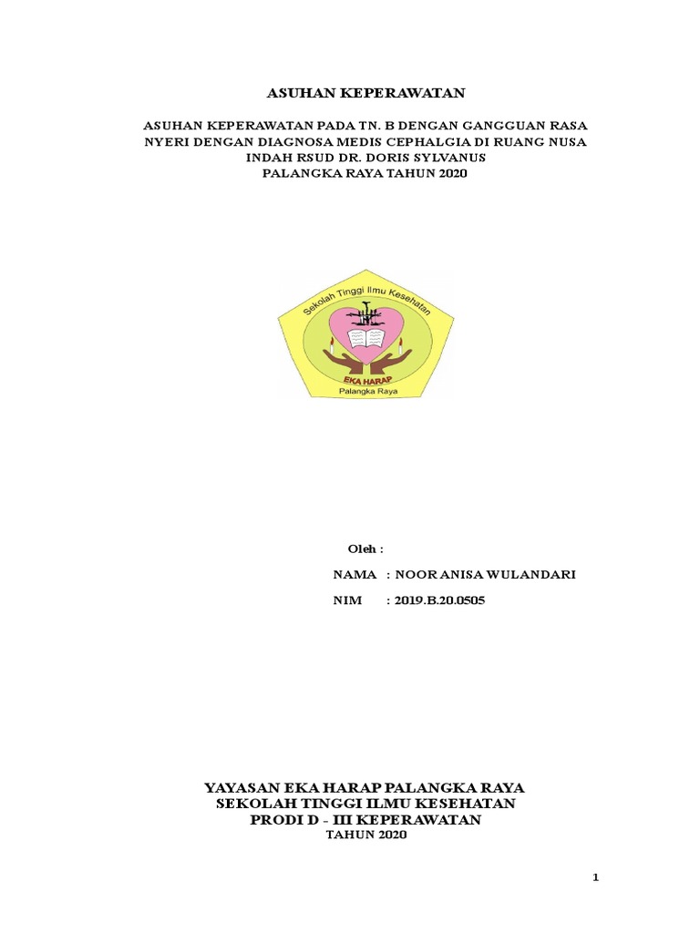 Askep Cephalgia Noor Anisa W | PDF