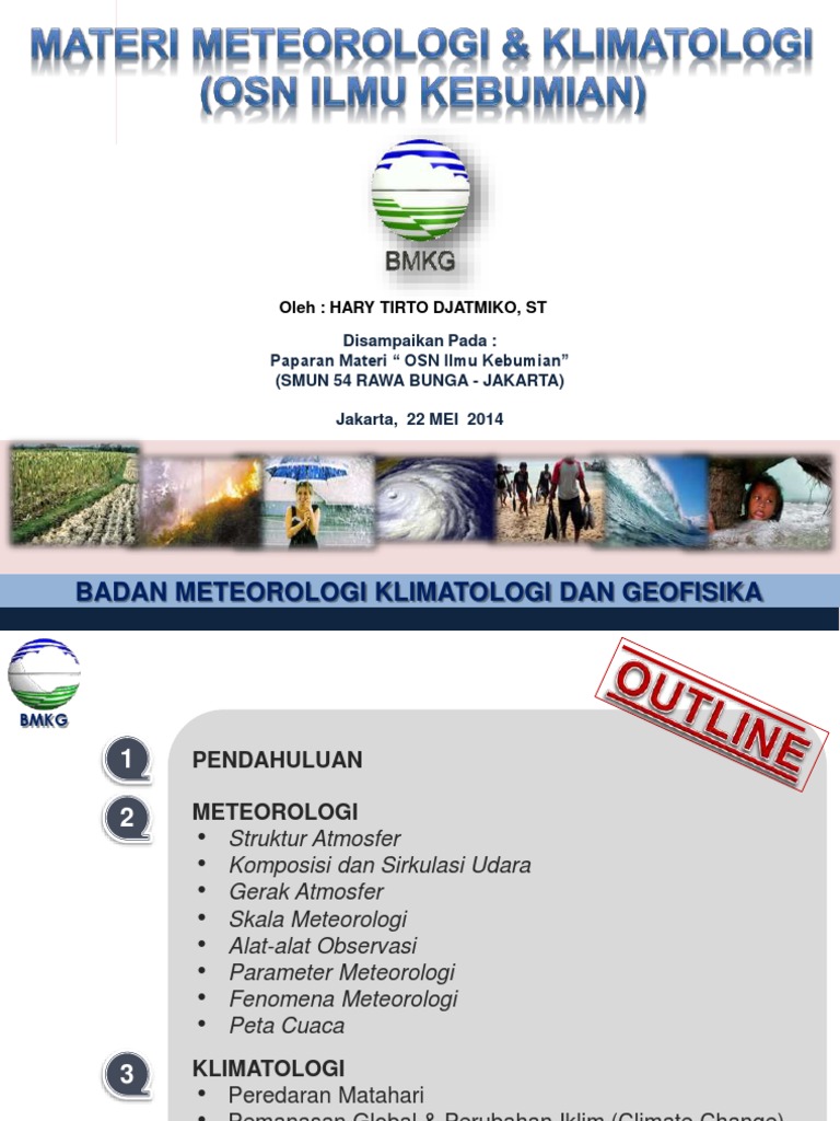 Meteorologi (BMKG) | PDF