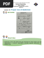 Detailed Lesson Plan in Health 4 | PDF | Medicine | Lesson Plan
