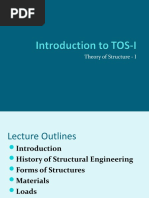 01 Introduction To Theory of Structures | PDF | Truss | Beam (Structure)