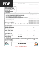 Safe Work Instructions Template | PDF | Occupational Safety And Health ...