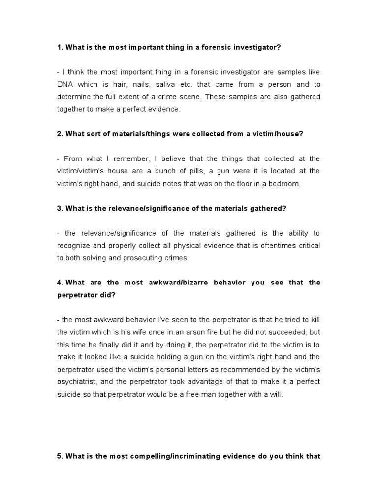 Medical Detectives | PDF | Forensic Science | Crime Scene