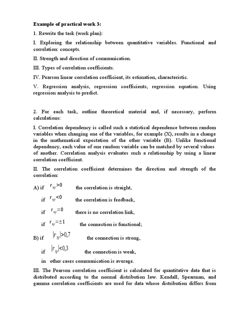 Example of Practical Work 3 | PDF | Applied Mathematics | Statistical ...
