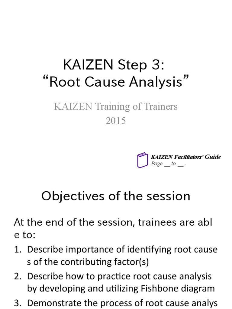 Root Cause Analysis in KAIZEN | PDF | System | Business