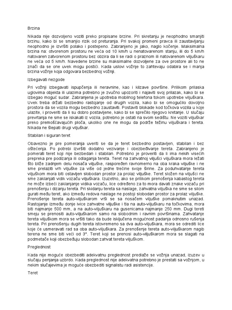 Upustvo Za Burad | PDF
