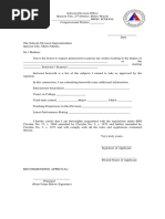 Form 137 Request Letter | PDF