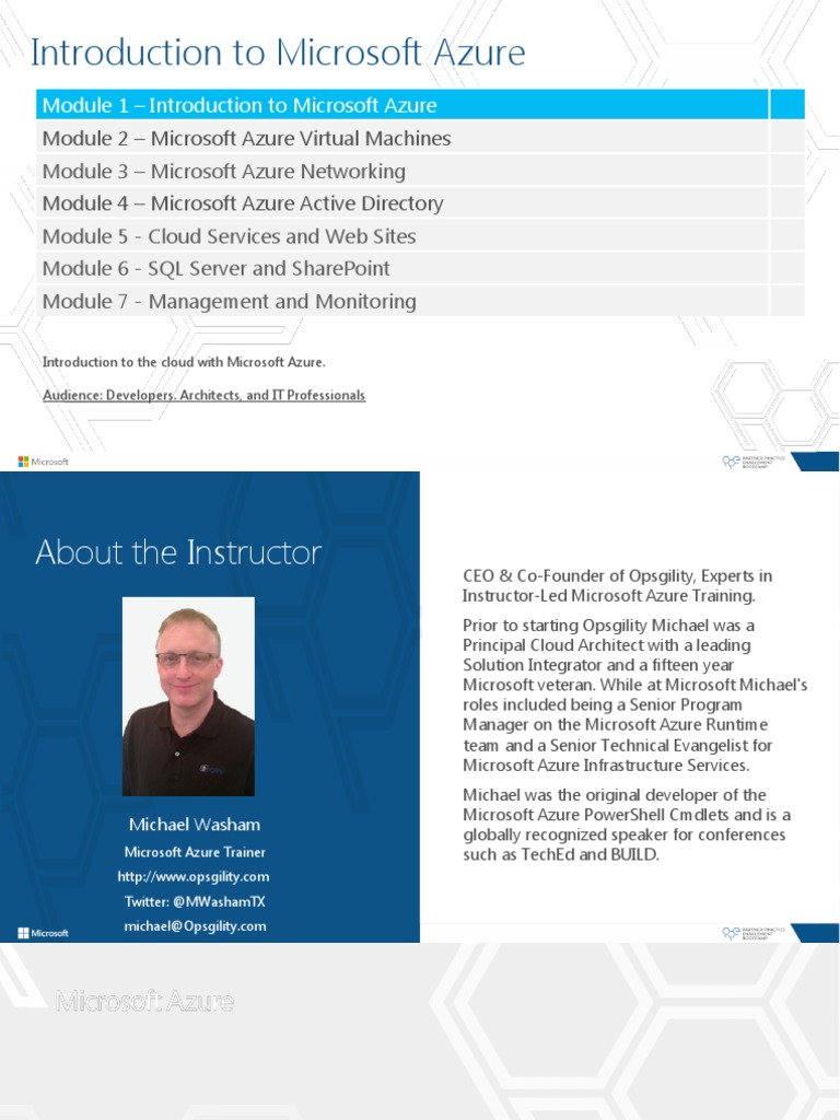 An Introduction to Microsoft Azure: Compute, Data, Application, and ...