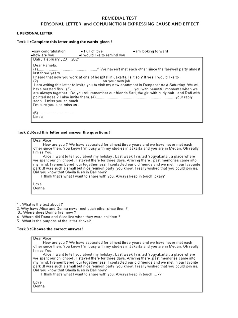Remedial Test - Mid Semester 2 - Class Xi | PDF | Syntax | Grammar