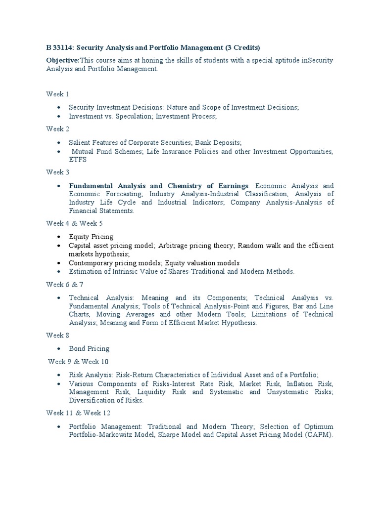 Sapm Course Pdf
