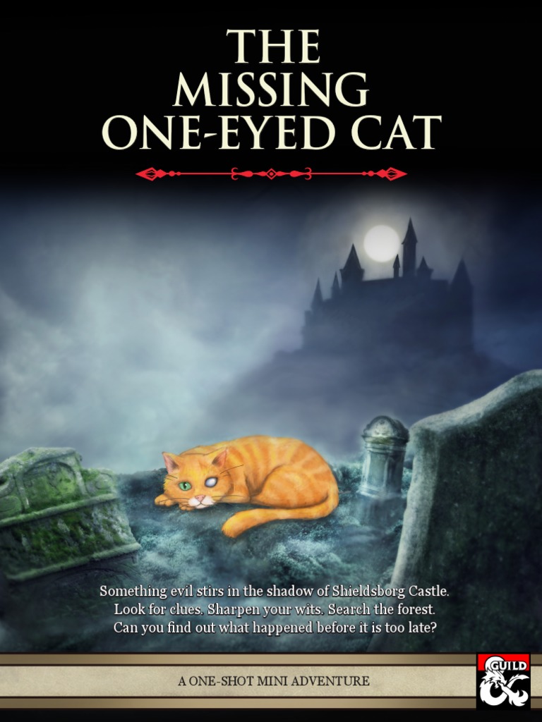 The Missing One Eyed Cat Level 10 Mini Adventure | Download Free PDF | License | Derivative Work