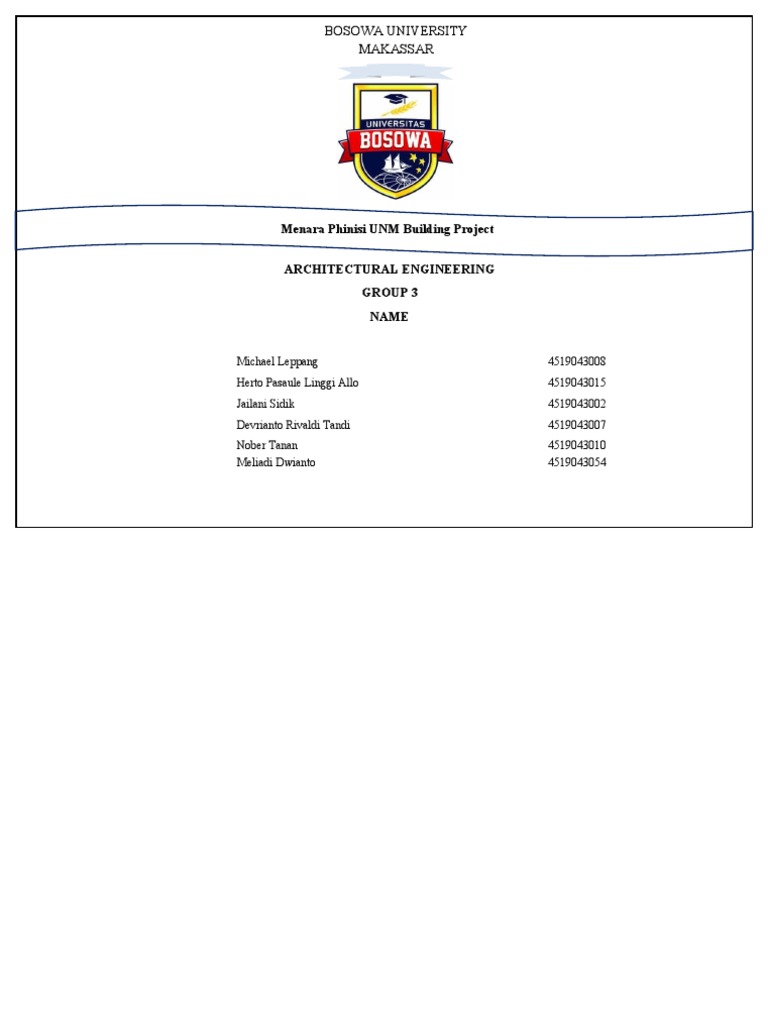 Bosowa University Makassar: Menara Phinisi UNM Building Project ...