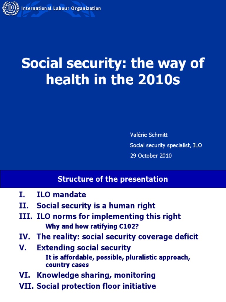 Social Security: The Way of Health in The 2010s: Valérie Schmitt Social ...