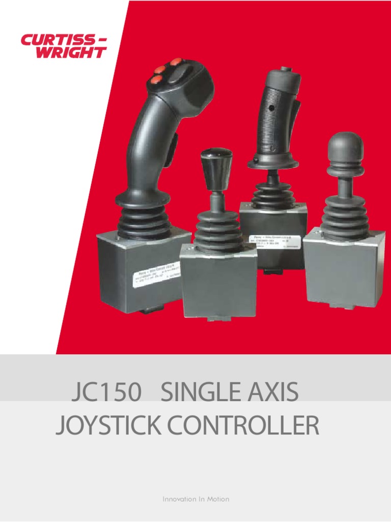 Jc150 Single Axis Joystick Controller: Innovation in Motion | PDF ...
