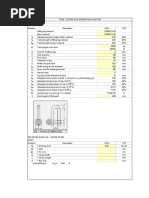Lifting Lug Excel Sheet | PDF | Bending | Solid Mechanics