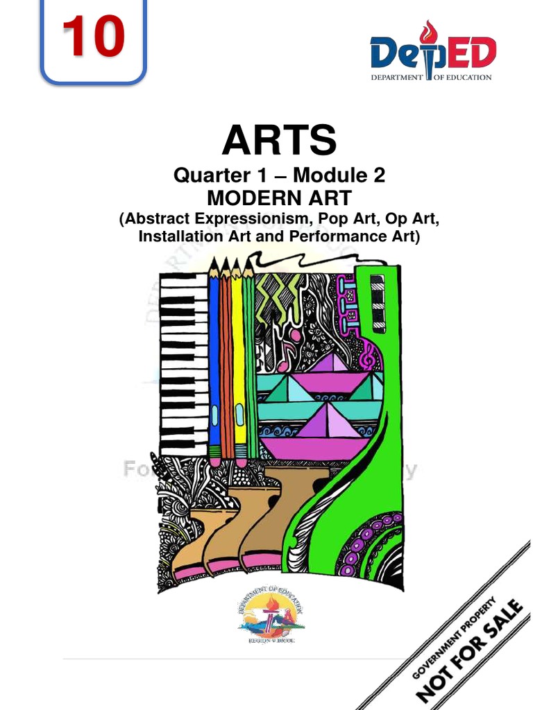 G10 Q1 Arts Module 2 | PDF | Paintings | Installation Art
