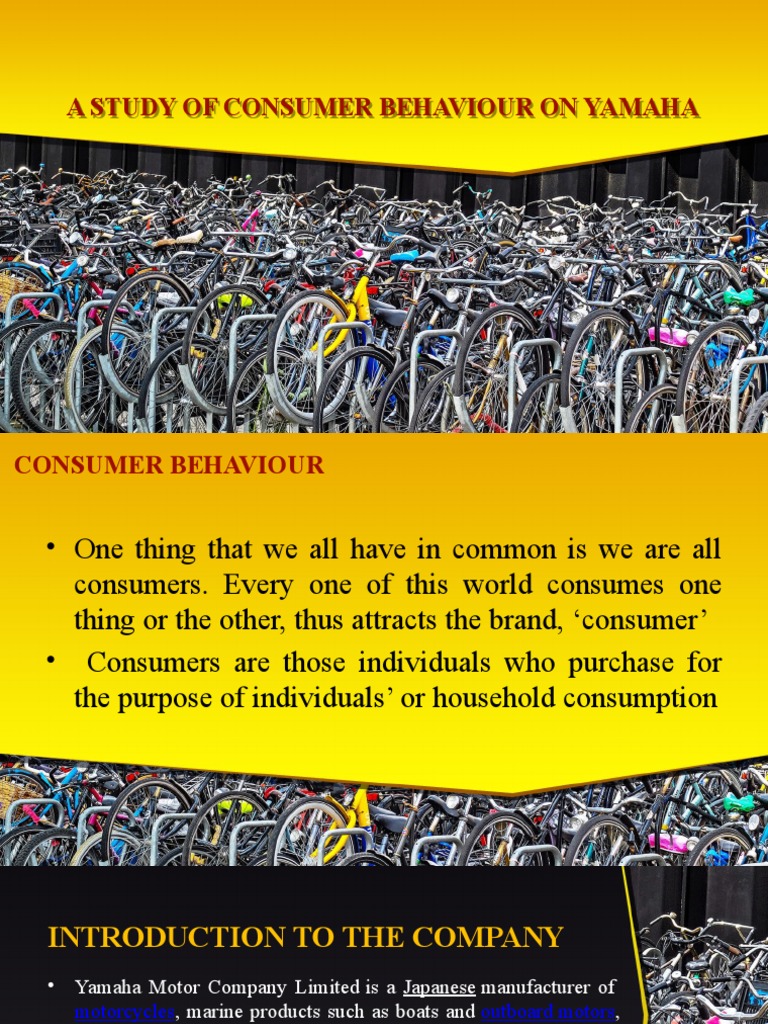 Yamaha Consumer Behavior Analysis | PDF | Technology & Engineering