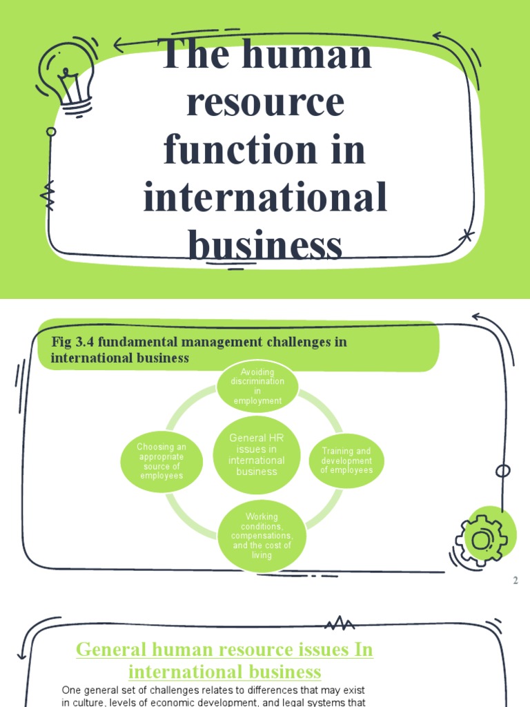 Bunga Chapter 3 BA23 | PDF | International Business | Human Resource ...