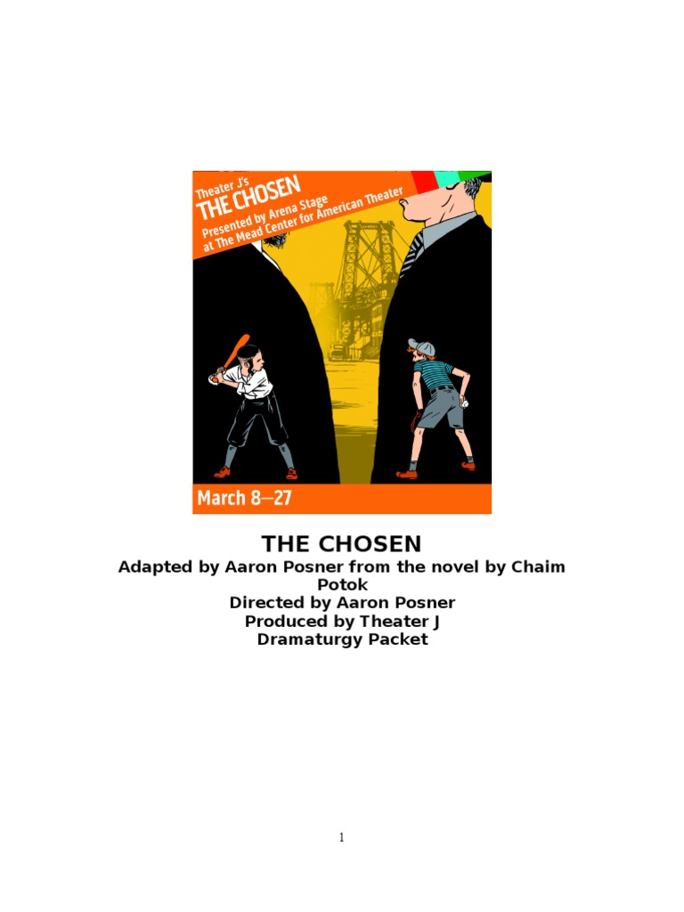 Chosen Dramaturgy Packet | PDF | Talmud | Judaism