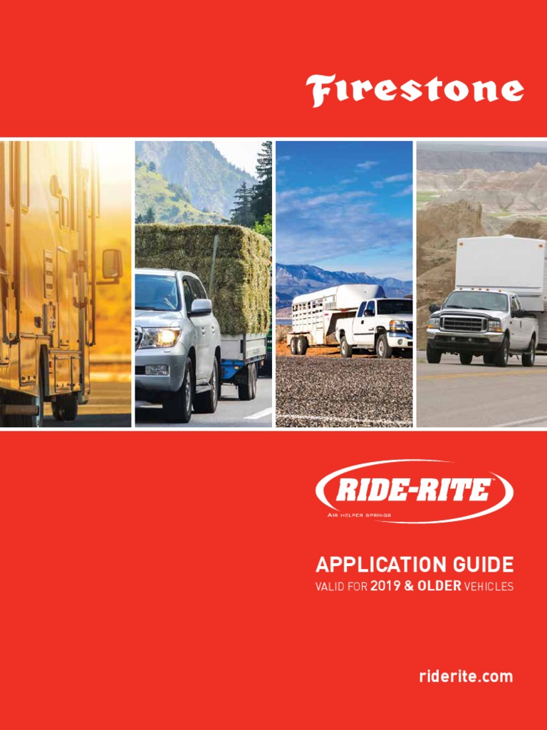 Firestone Ride Rite 2019 App Guide Web | PDF | Chevrolet Silverado ...