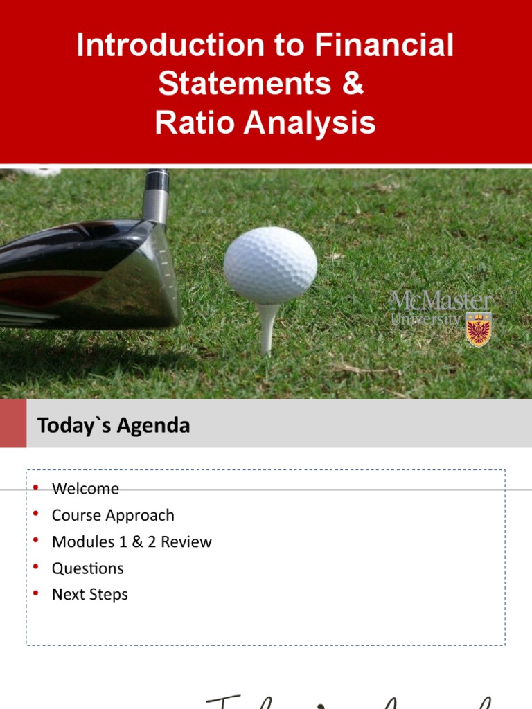 Webinar Finance For Golf Industry Final | PDF | Equity (Finance ...