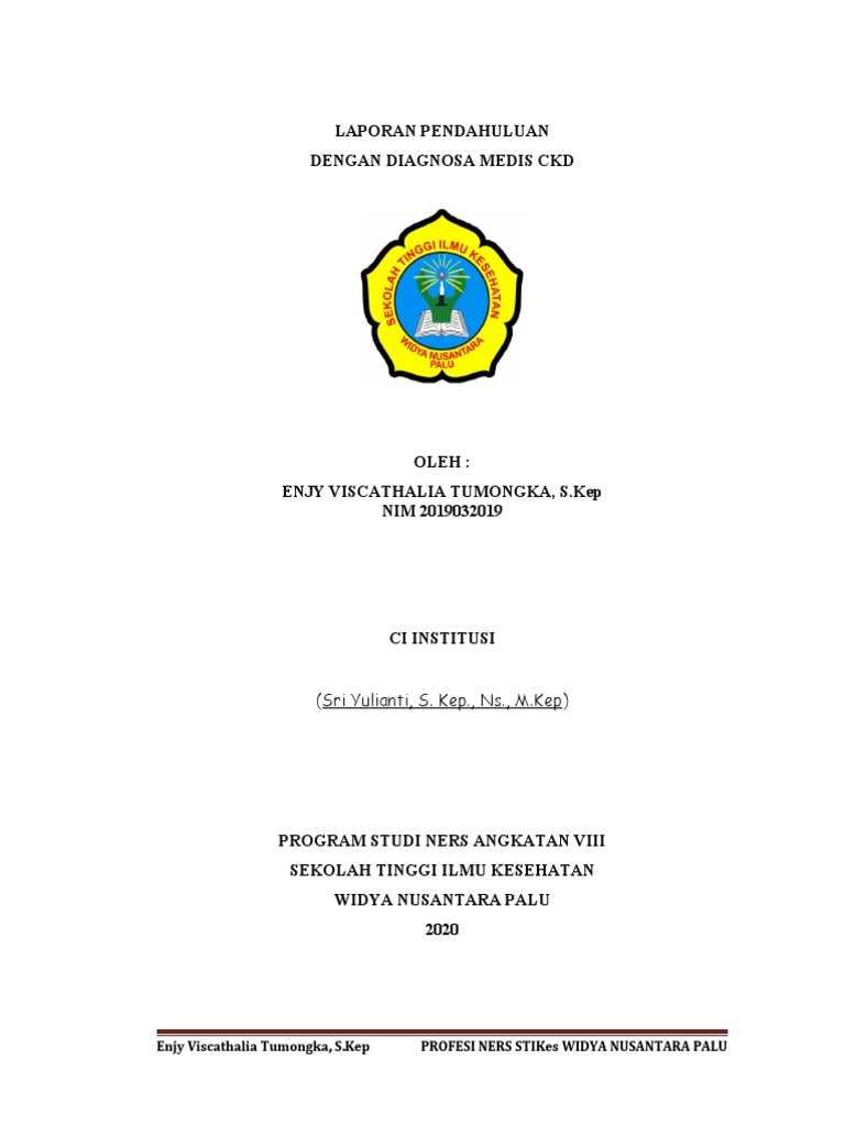 LP CKD Gadar | PDF | Ilmu Sosial | Kesehatan Holistik