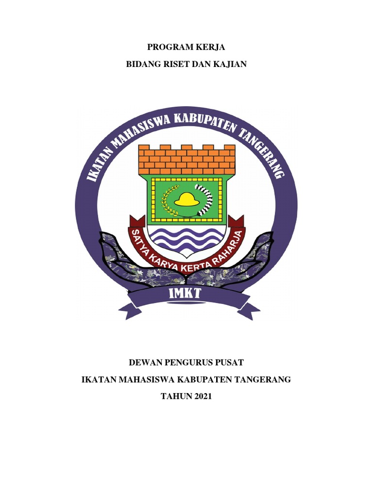 Proker Riset Dan Kajian DPP Imkt 2021 | PDF | Karier & Perkembangan | Bisnis