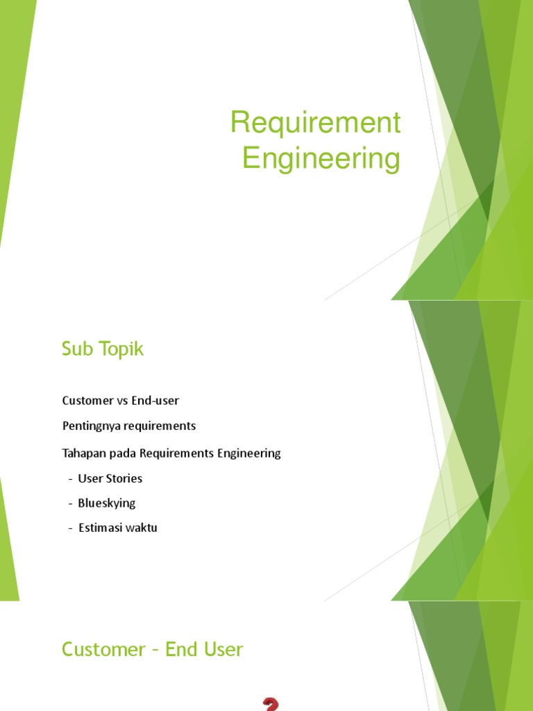 Requirement Engineering | PDF | Komputer