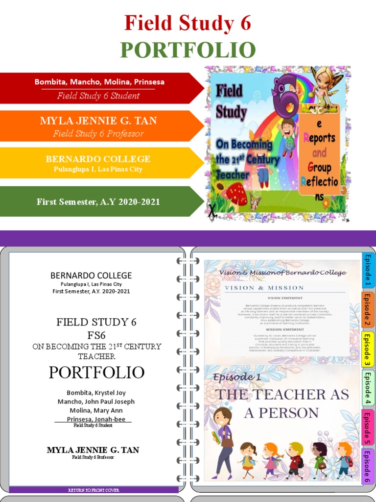 Field Study 6 Portfolio Overview | PDF | Sports & Recreation | Art