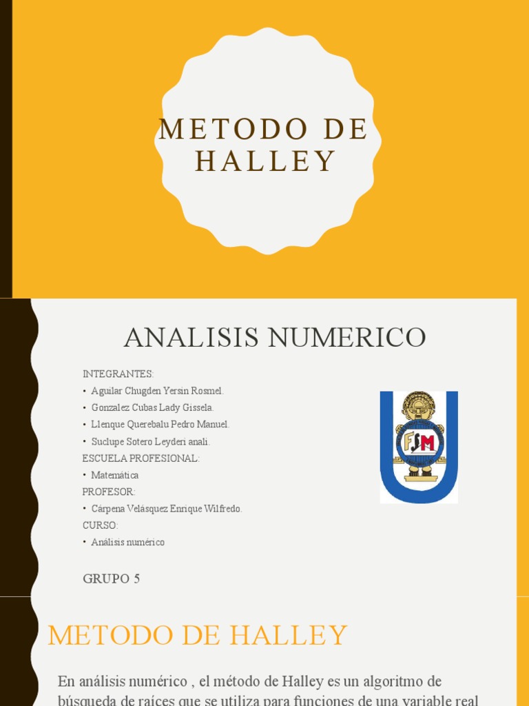 Metodo de Halley | PDF | Matemáticas Aplicadas | Enseñanza de matemática