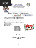General Mathematics 11 Module 1 2021 | PDF | Function (Mathematics ...